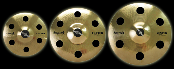 Scymtek Vented Splash Cymbals - From The Makers of Spaun Drums - Sick ...